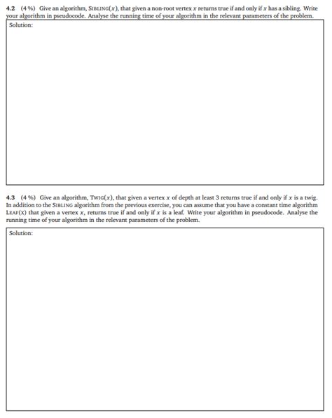 4 Trees This Exercise Is About Rooted Binary Trees