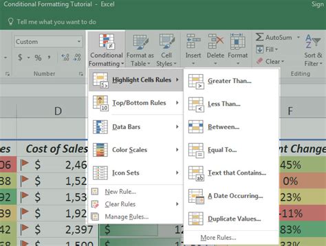 How To Use Conditional Formatting In Microsoft Excel