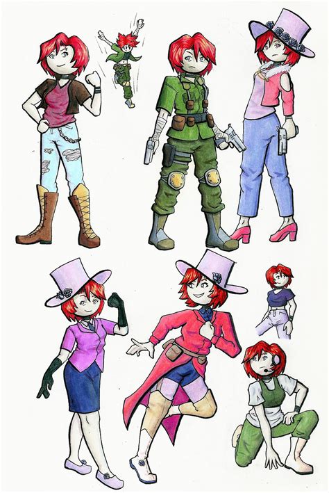 Ellie Outfits 1 By Thenanuk On Deviantart