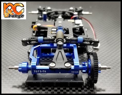 GL RACING GLR LM KSET Châssis GLR 1 27 RWD Version LM Avec servo et variateur Rcorange