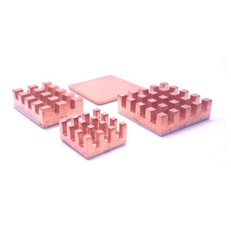 Snapklik Com Easycargo Raspberry Pi Copper Heatsink Kit 3M 8810 Thermal Conductive Adhesive