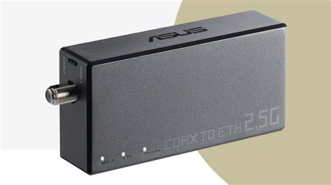 Asus Announces Ma 25 Coax To Ethernet 25 Gbps Moca Adapter
