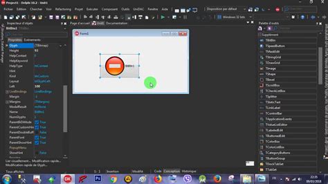 Rad Studio Delphi 018 BitBtn 002 Glyph Layout Spacing YouTube