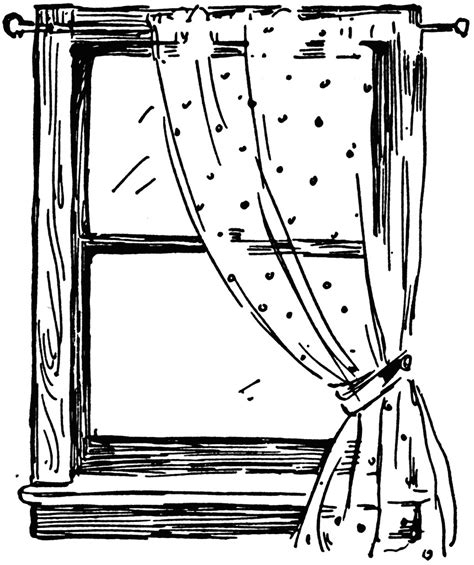 Clip Art Black And White Window At Justin Pope Blog