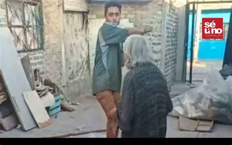 Una Abuelita Fue Agredida Por Su Nieto Con Un Palo En Ecatepec Ya Fue