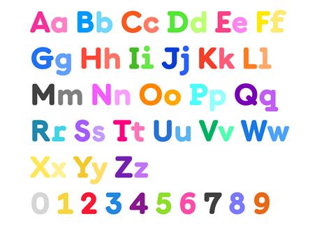 Uppercase Lowercase Letters Numbers By Aidasanchez0212 On Deviantart