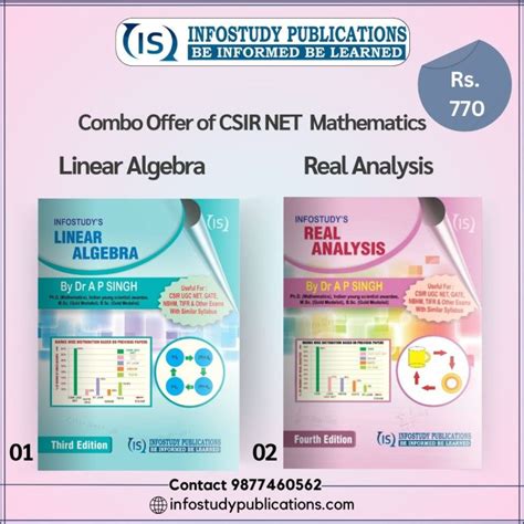 Combo Of Real Analysis And Linear Algebra For Csir Net Maths