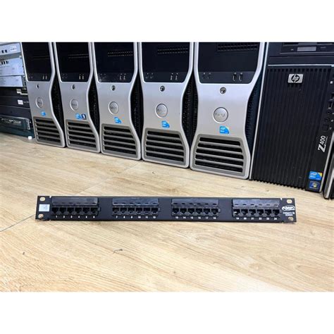 Patch Panel 24 port cat 5e ยหอ มอสองพรอมใชงาน Shopee Thailand
