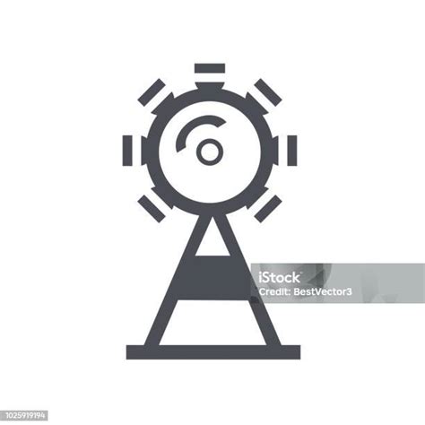 관람차 아이콘 벡터 기호와 기호 흰색 배경 관람차 로고 개념에 고립 날씬한에 대한 스톡 벡터 아트 및 기타 이미지 날씬한 디자인 로고 Istock