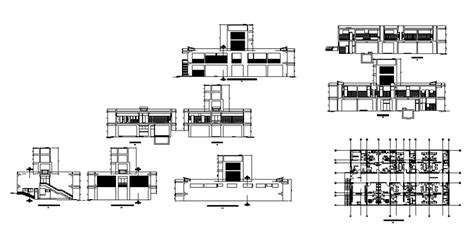 Building Structure Detail Section And Plan Layout File In Autocad Format Artofit