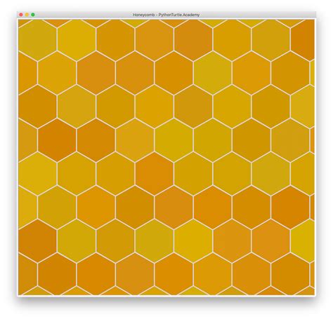 Honeycomb Python And Turtle