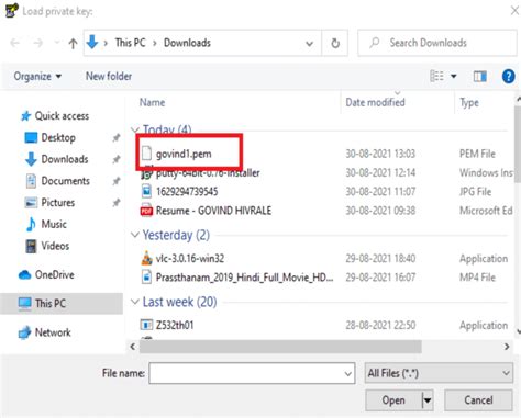 how to convert pem to ppk using puttygen [2 steps]