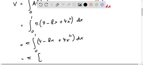 Solved Let R Be The Region Bounded By The Following Curves Use The Disk Method To Find The
