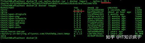 Docker 容器中镜像导出 导入 知乎