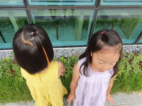 단발머리 여아 붙임머리 간단사용방법 네이버 블로그