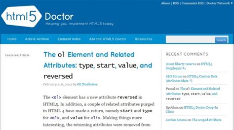 9 interesantes sitios para empezar a trabajar con html5