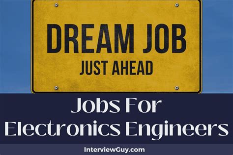 30 Jobs For Electronics Engineers Voltage Vocations