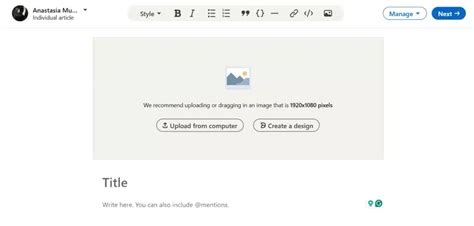 How To Post An Article On Linkedin With Examples Socialbee