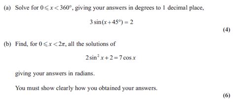 Solving Trig Equations Involving Multiple Angles Tessshebaylo