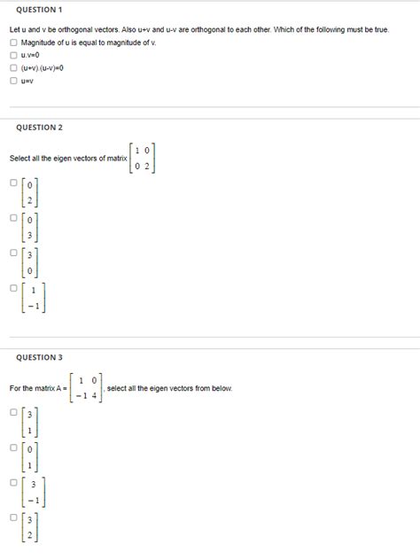 Solved Let U And V Be Orthogonal Vectors Also U V And Uv Chegg
