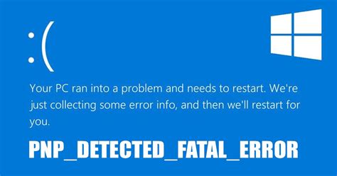 How To Fix Pnp Detected Fatal Error In Windows 11 10