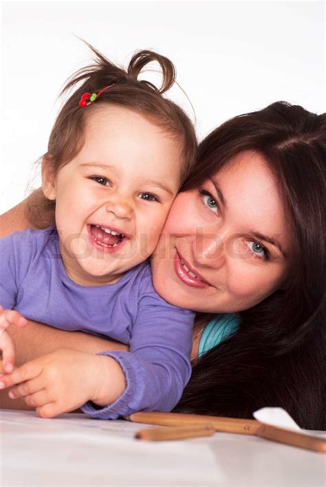 Mor Og Datter Stock Foto Colourbox