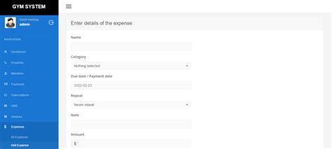 Complete Gym Management System In Laravel With Source Code