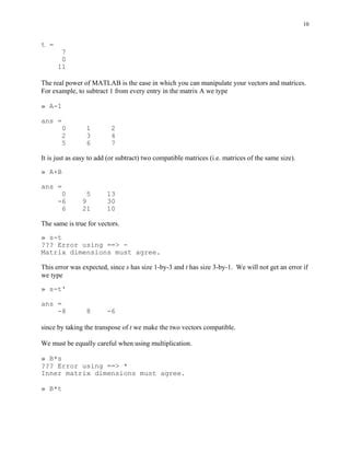 Matlab Guide PDF
