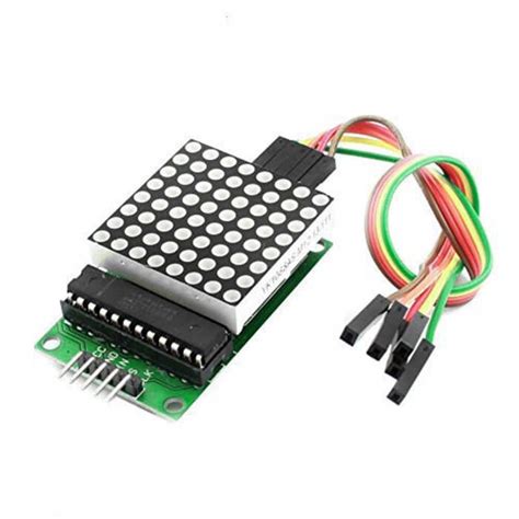 Display Module Max7219 Dot Matrix Module Control Module Microcontroller