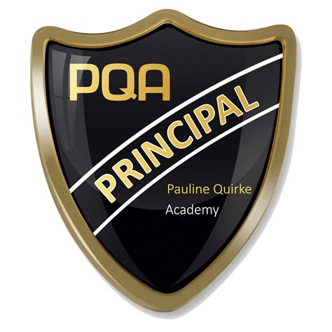Pqa Principal Shield Badge Fast Delivery Trophyme
