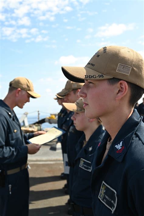 Dvids Images Uss Forrest Sherman All Hands Call