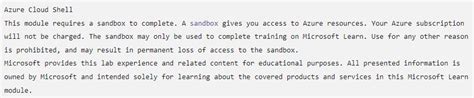 can t activate learn sandbox in microsoft azure fundamentals