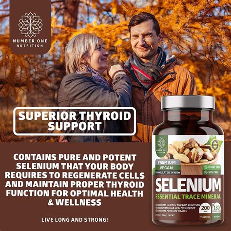 N1n Premium Pure Selenium 200mcg Immunity Heart Thyroid Prostate