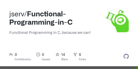 Github Jservfunctional Programming In C Functional Programming In C Because We Can