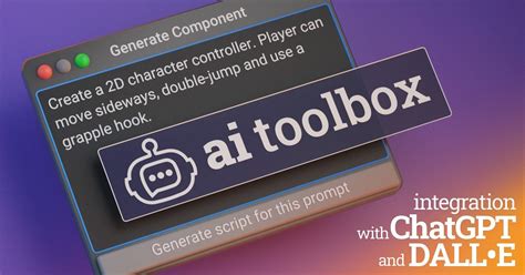 ai toolbox for chatgpt and dall·e take your game development process