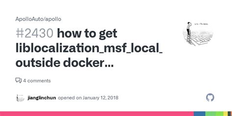 How To Get Liblocalization Msf Local Integ So Outside Docker