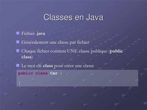 Ppt Programmation Orientée Objet Java Powerpoint Presentation Free Download Id 3695764