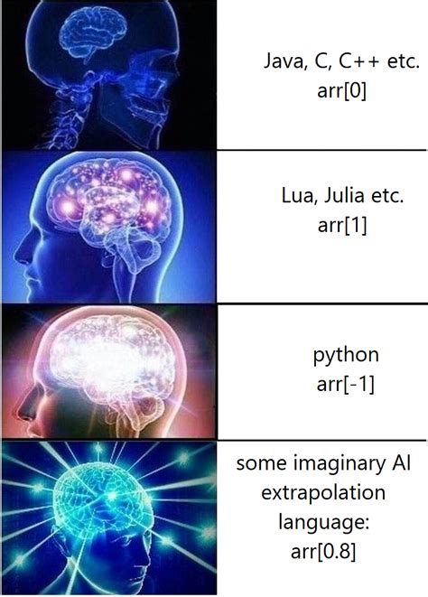 A New Programming Language Developed By God Might Have Non Integral Array Indices R