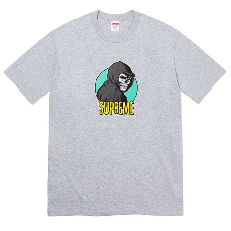 Supreme Reaper Tee Ss23 Heather Grey Supreme Kershkicks