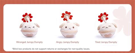 Official Klee Jumpy Dumpty Plush Blind Box Genshinfans