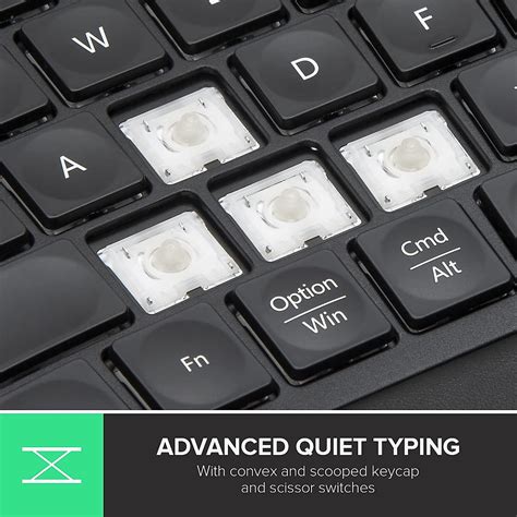 Delux Upgraded Ergonomic Wireless Split Keyboard With Backlight