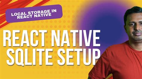 How To Use Sqlite As Local Storage In React Native Setup Sqlite