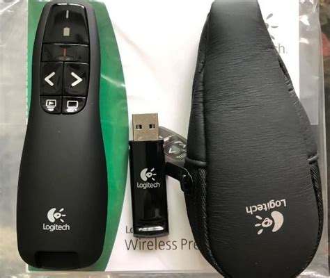 Bn Sealed Logitech R400 Powerpoint Clicker For Powerpoint Presentation