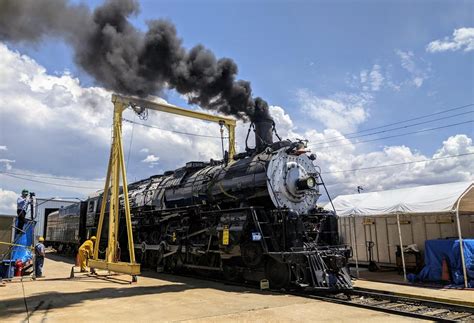 Watch This Giant Steam Locomotive Train Move Itself For The First Time
