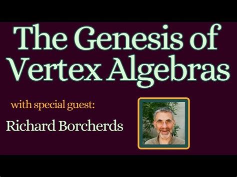 Free Video The Genesis Of Vertex Algebras From Michael Penn Class Central