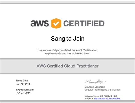 Sangita Jain On Linkedin Awscertified Awscloudpractitioner