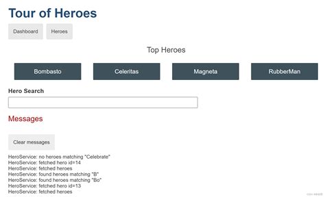 Angular官网教程学习