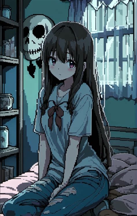 Ai Scared Lady By Miaravenisapinkhead On Deviantart