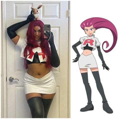 Team Rocket Jessie Cosplay Pokemon Halloween Costume Pretty Halloween Costumes Trendy