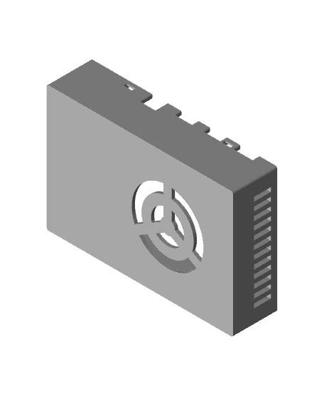 Raspberry Pi 4b Case 3d Model By Passivelemon On Thangs